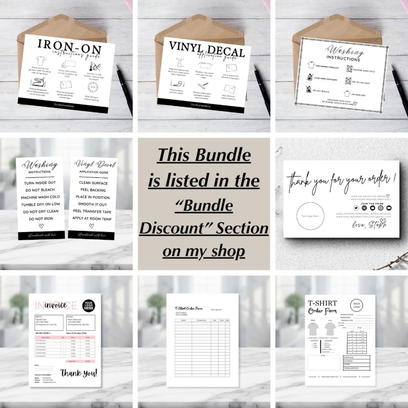 Iron on Heat Transfer Vinyl Canva Template | Printable Shirt Vinyl Care ...
