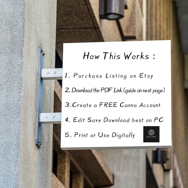 Body Mist Spray Care Card Editable Canva Template | Body Mist Guide ...