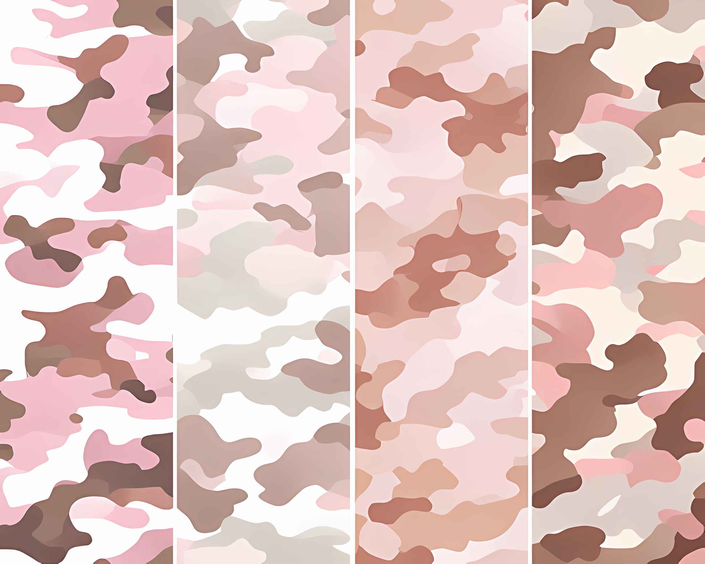 Seamless Light Pink Rose Gold Camo Texture Digital Printable Design ...