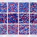 Seamless Red White & Blue Camo Texture Digital Printable, Kids Military ...