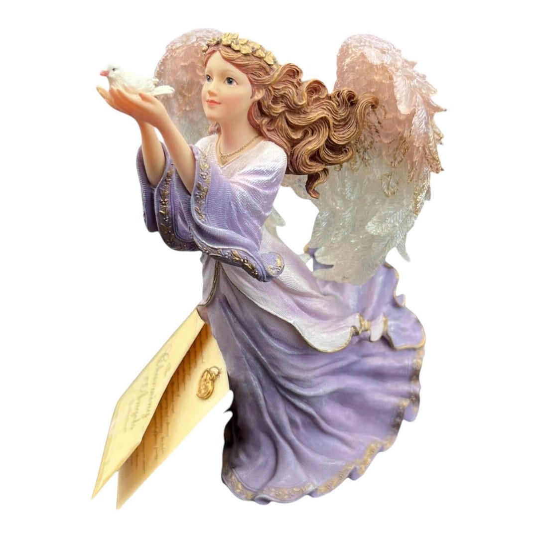 Boyds Charming Angels Celina Guardian of Peace Angel 28236 Dove ...