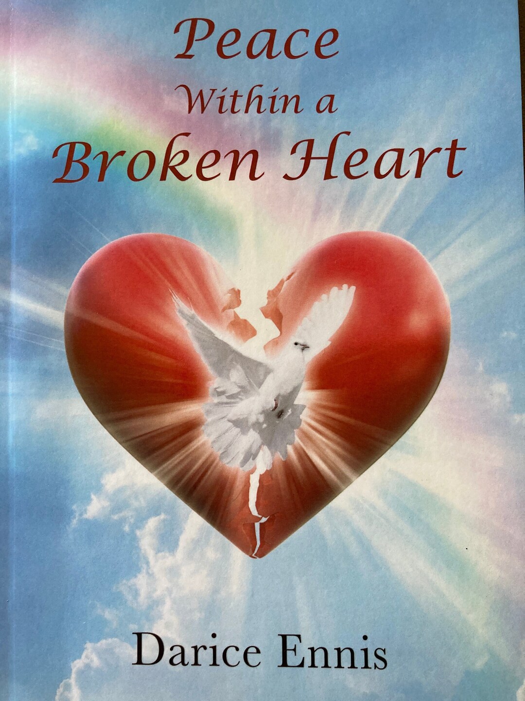 Peace Within a Broken Heart - Etsy