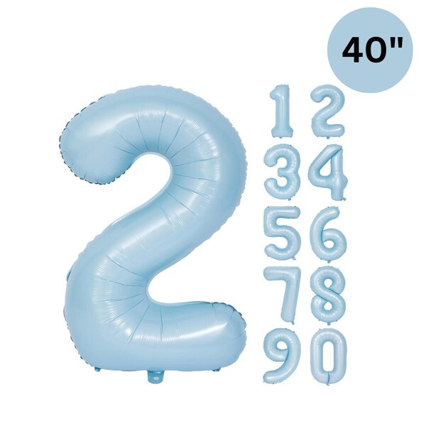 Blue Birthday Balloon - Etsy