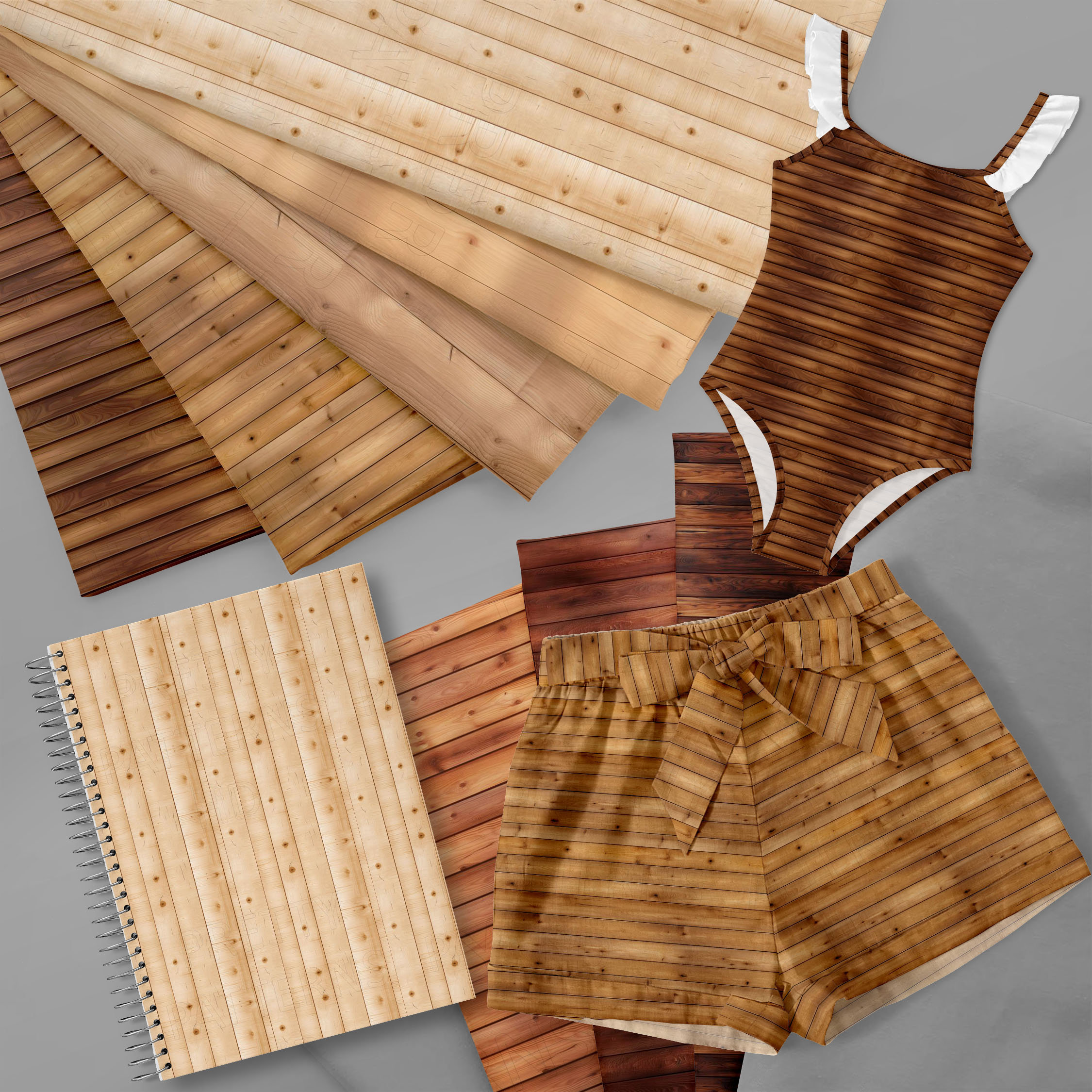 Wood Planks Mega Bundle - 80 Printable Sheets - Endless Tiling Designs ...