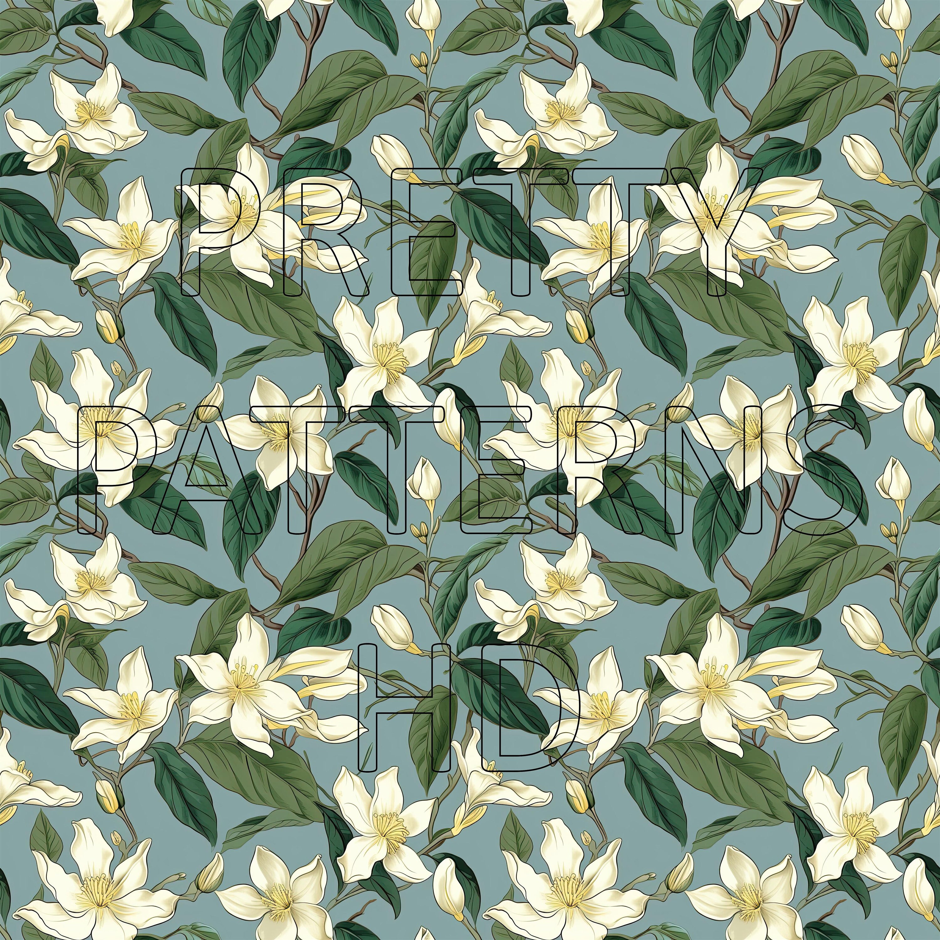 Illustrated Jasmine 3 8 Printable Scrapbook Sheets - Etsy