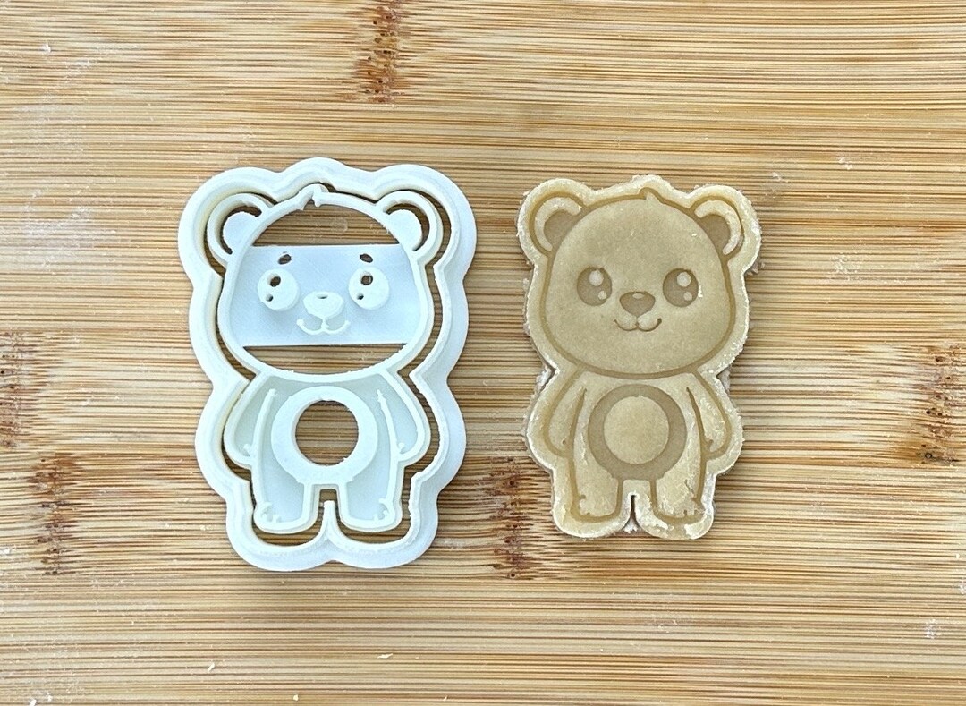 Standing Bear Cookie Cutter 3D Printed True Food-grade PLA - Etsy
