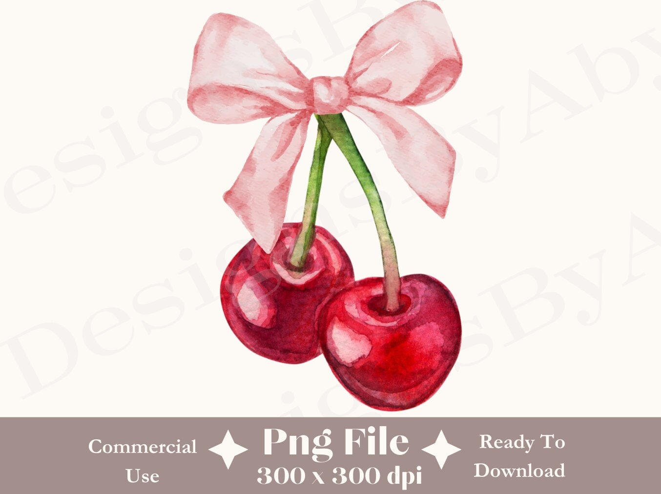 Cherry Bow Png, Bow Png, Aesthetic Png, Ribbon Trend, Valentine Png ...