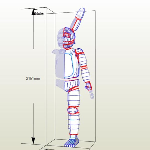 Springtrap Head - Etsy