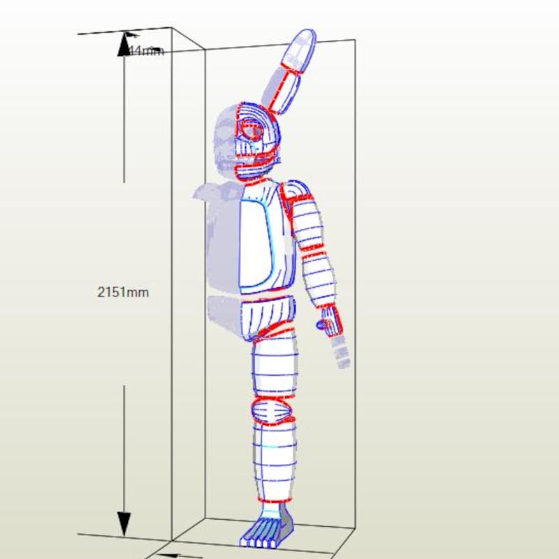 Springtrap Head - Etsy