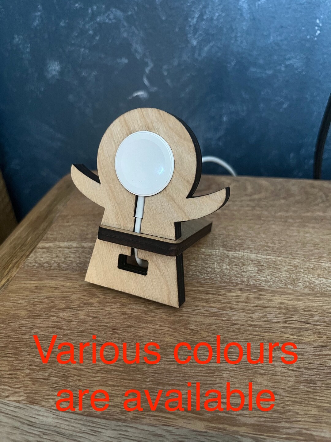 Apple Watch Charger Stand “watchman” Dock - Etsy