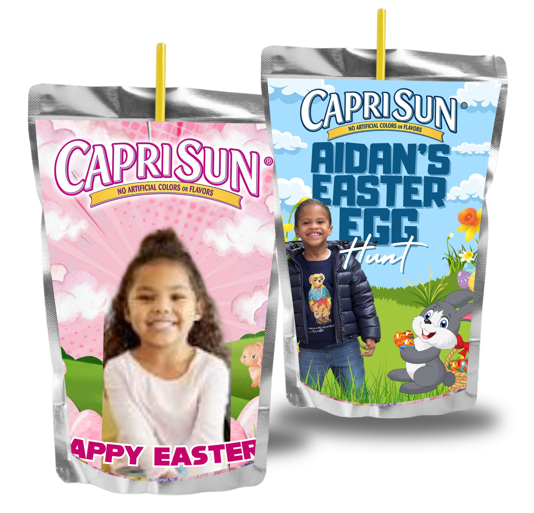 Editable Capri Sun Label Template: DIY Party Favors (digital Template ...