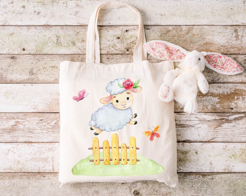 Cute Sheep Clipart, Watercolor Farm Animal Clip Art, Baby Lamb Hand ...