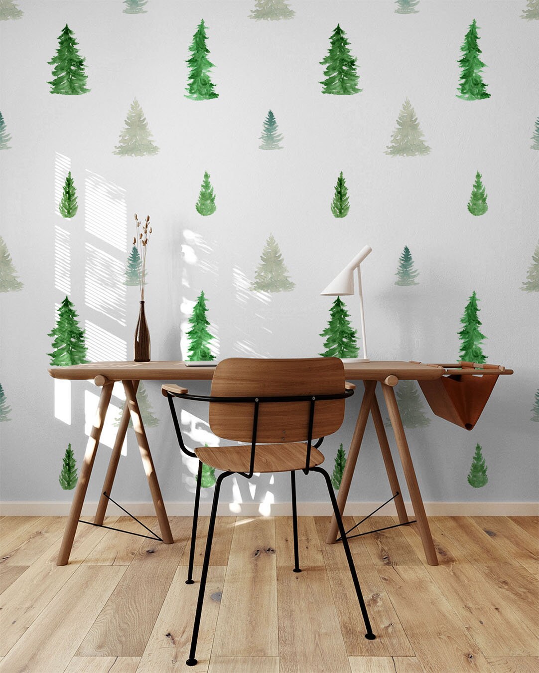 Forest Digital Paper Pack, Watercolor Landscape Digital Papers ...