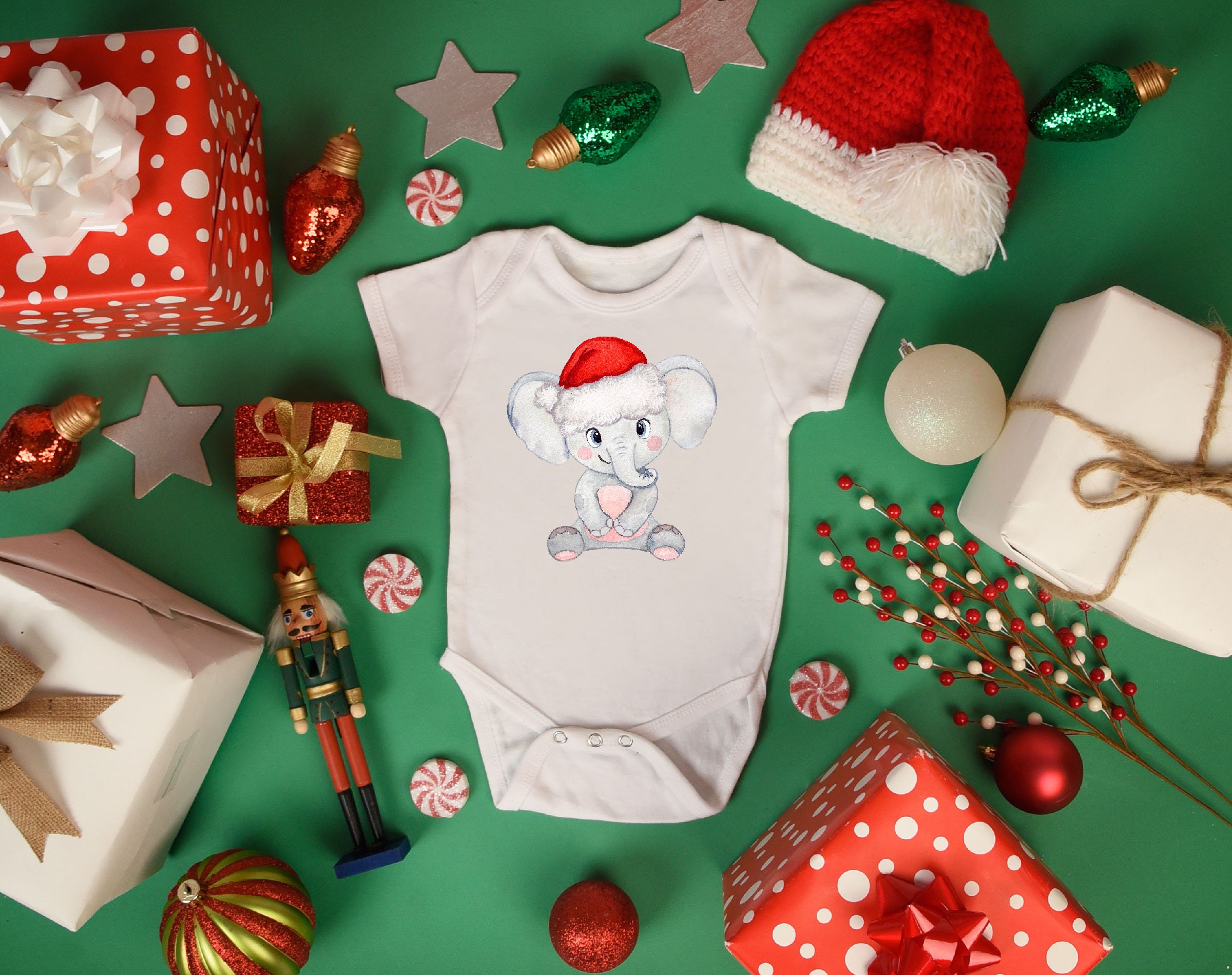 Christmas Animals Clipart, Watercolor Baby Safari Animal Png, Baby ...