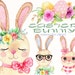 Watercolor Easter Eggs Clipart, Hand Painted Decoration Elements ...