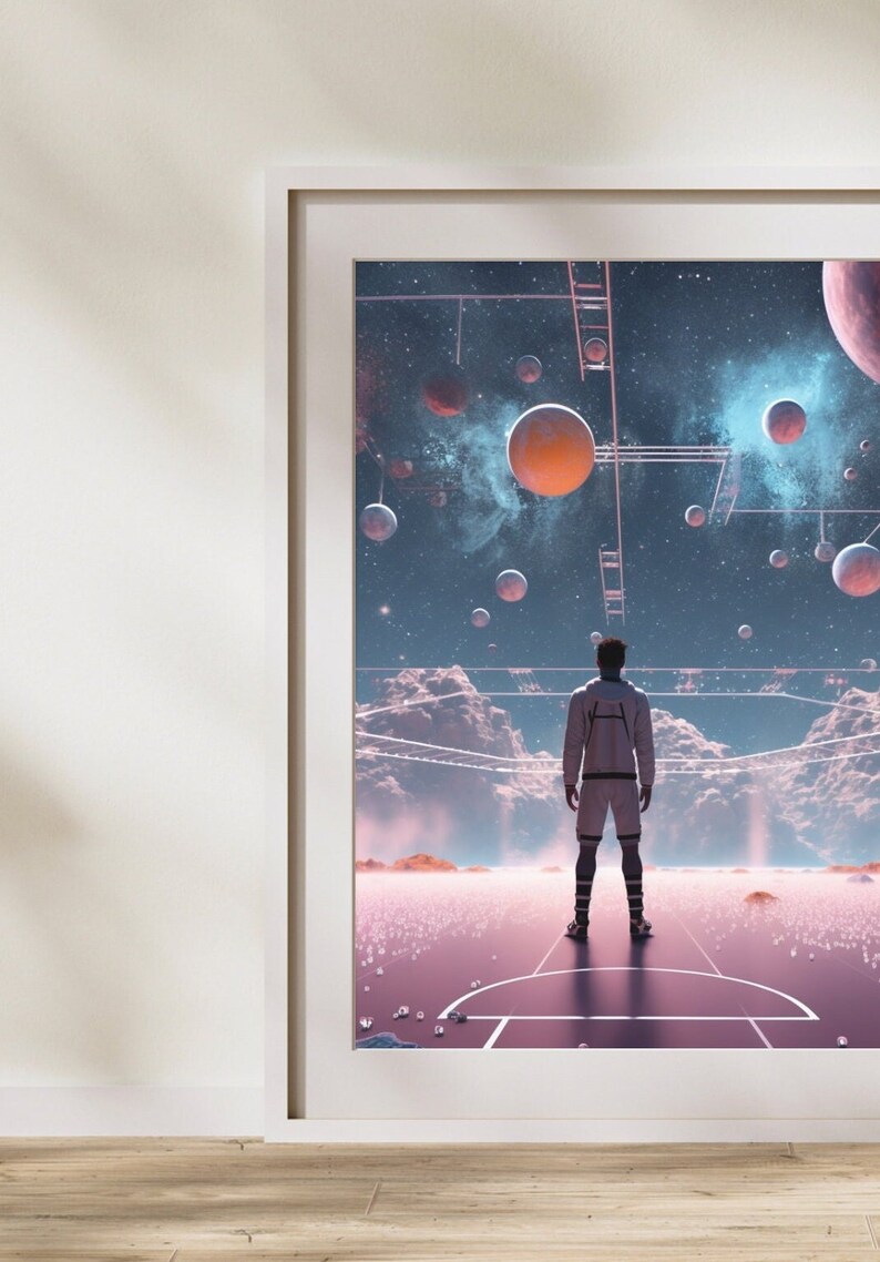 Futuristic Digital Print 3 Pack - Instant Download - Etsy