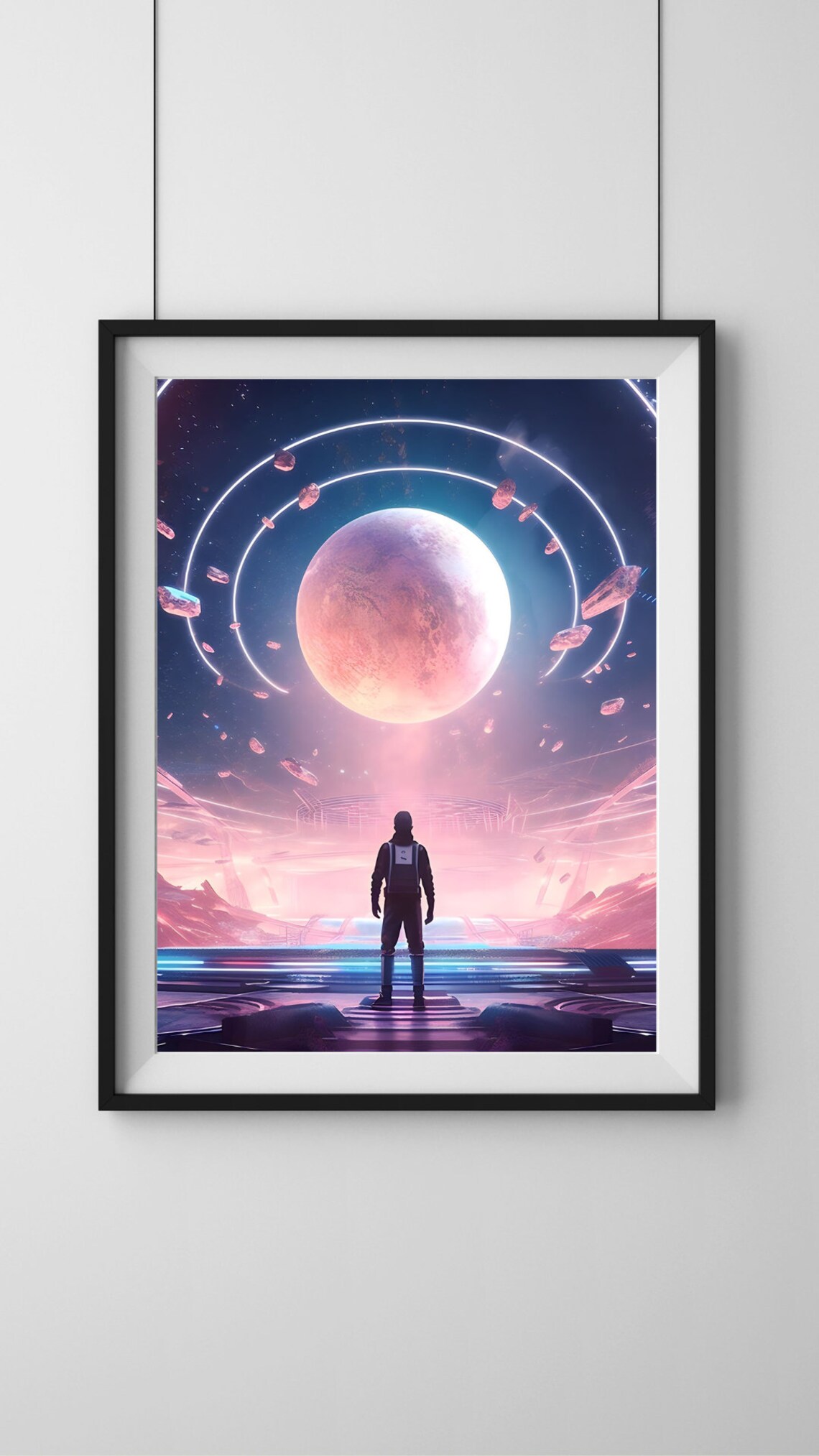 Futuristic Digital Print 3 Pack - Instant Download - Etsy