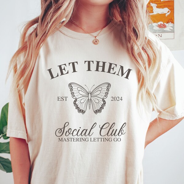 Let Them Shirt - Etsy