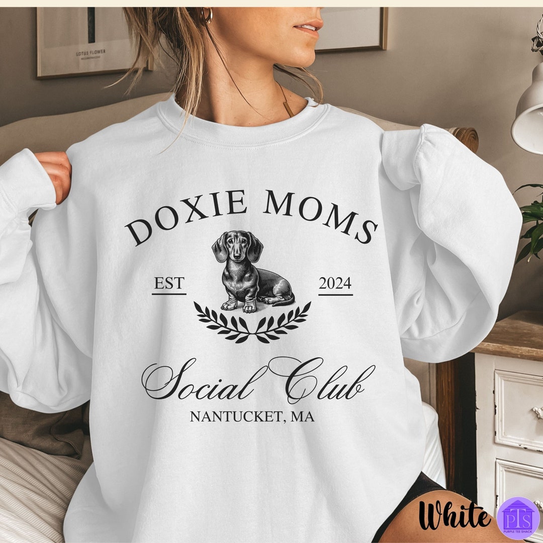 Dachshund Sweatshirt Weiner Dog Gifts Dirty Martini Dachshund Sweater ...