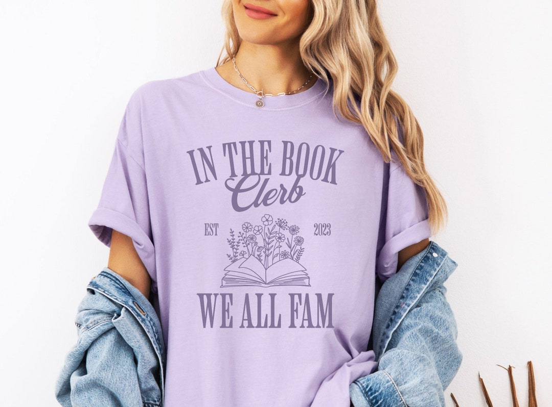 CUSTOM: in the Book Clerb We All Fam EST. 2023 - Etsy