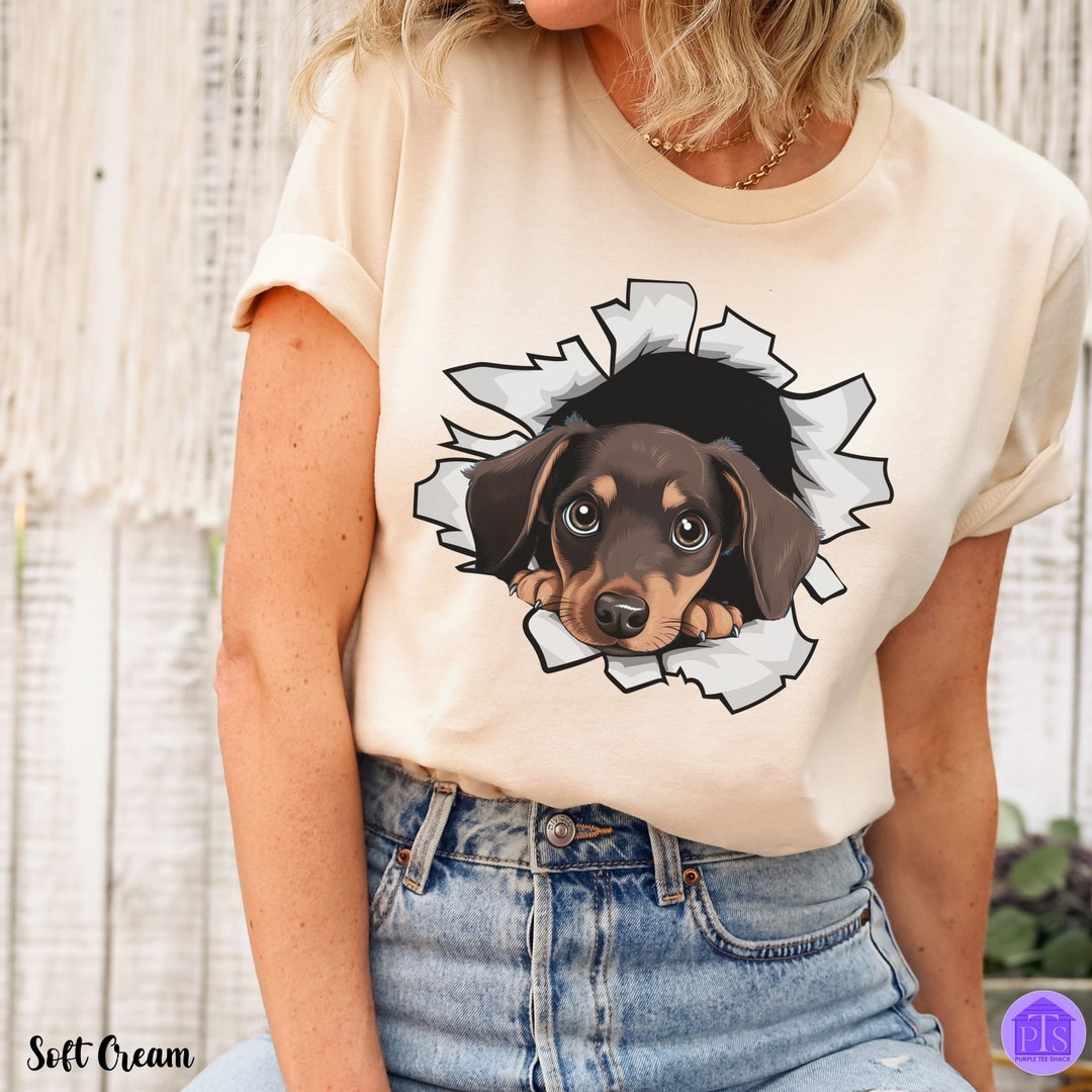 Dachshund Shirt Weiner Dog Gifts Dachshund Clothes Dog Mom Tshirt ...