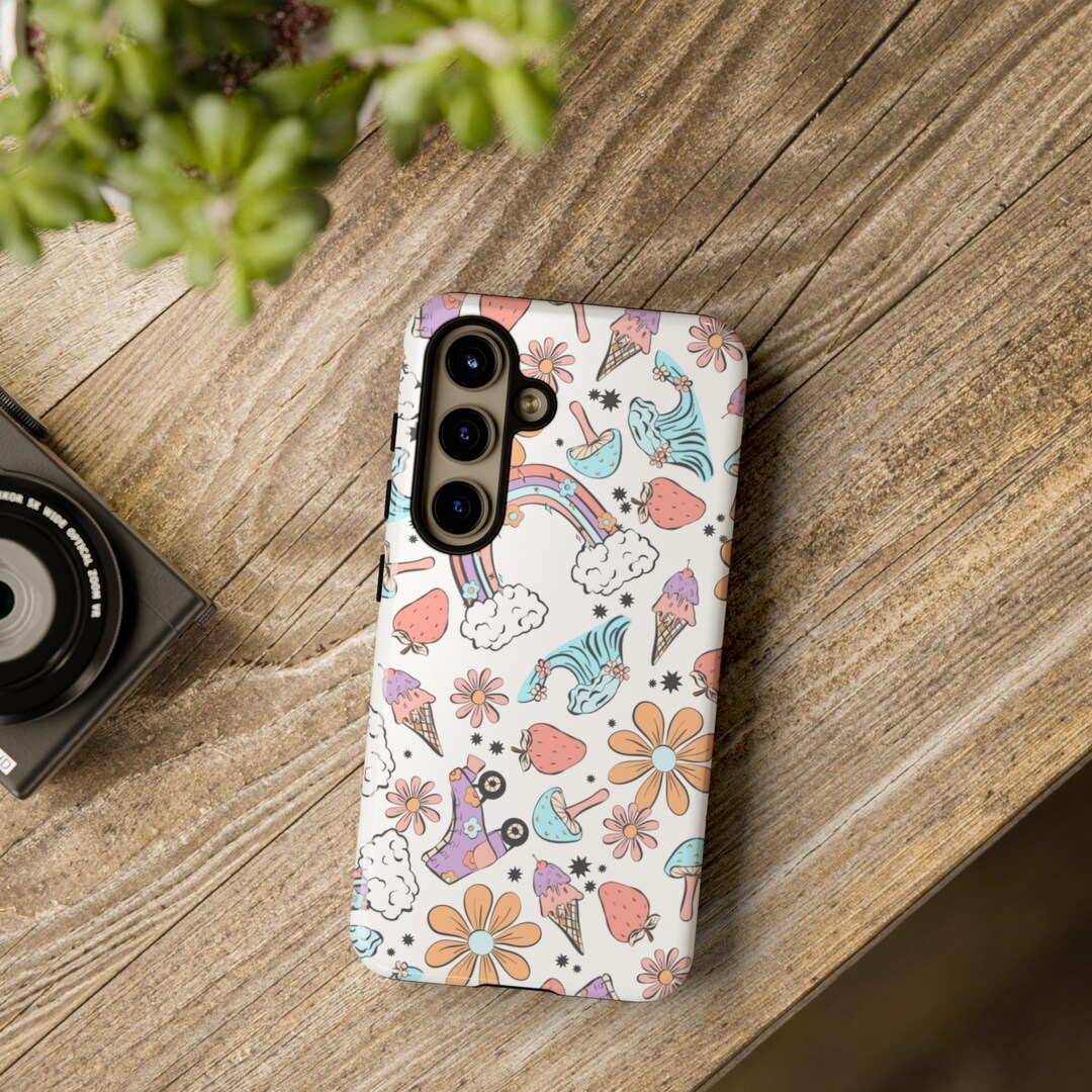 Samsung Spring Doodle Case Summer Phone Teen Gift Doodle Case Colorful ...