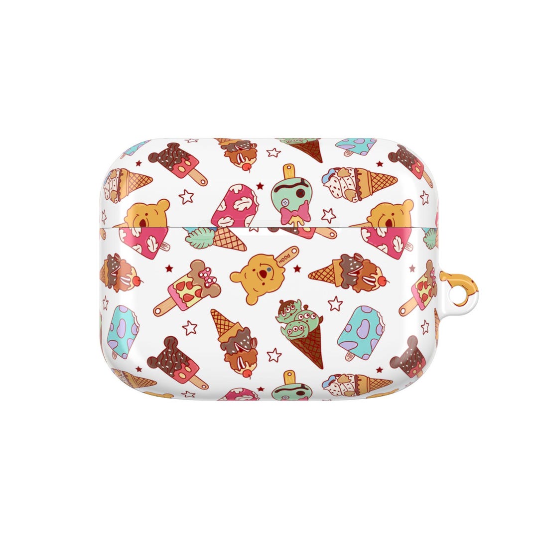 Disney Ice Cream AirPod Case Disney Park Essential Disney Characters ...