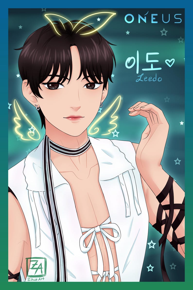 ONEUS Kpop PC Photocards Fanart Print Poster Posters Hwanwoong Leedo ...