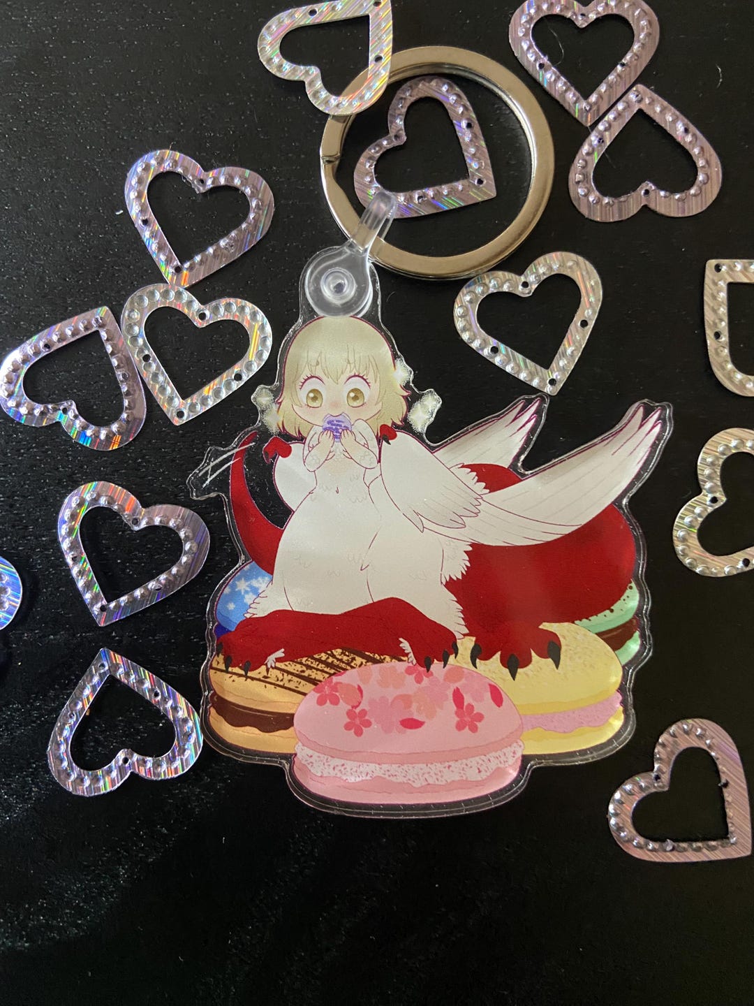 Delicious in Dungeon Meshi Dunmesh Dunmeshi Falin Fanart Acrylic Charm ...