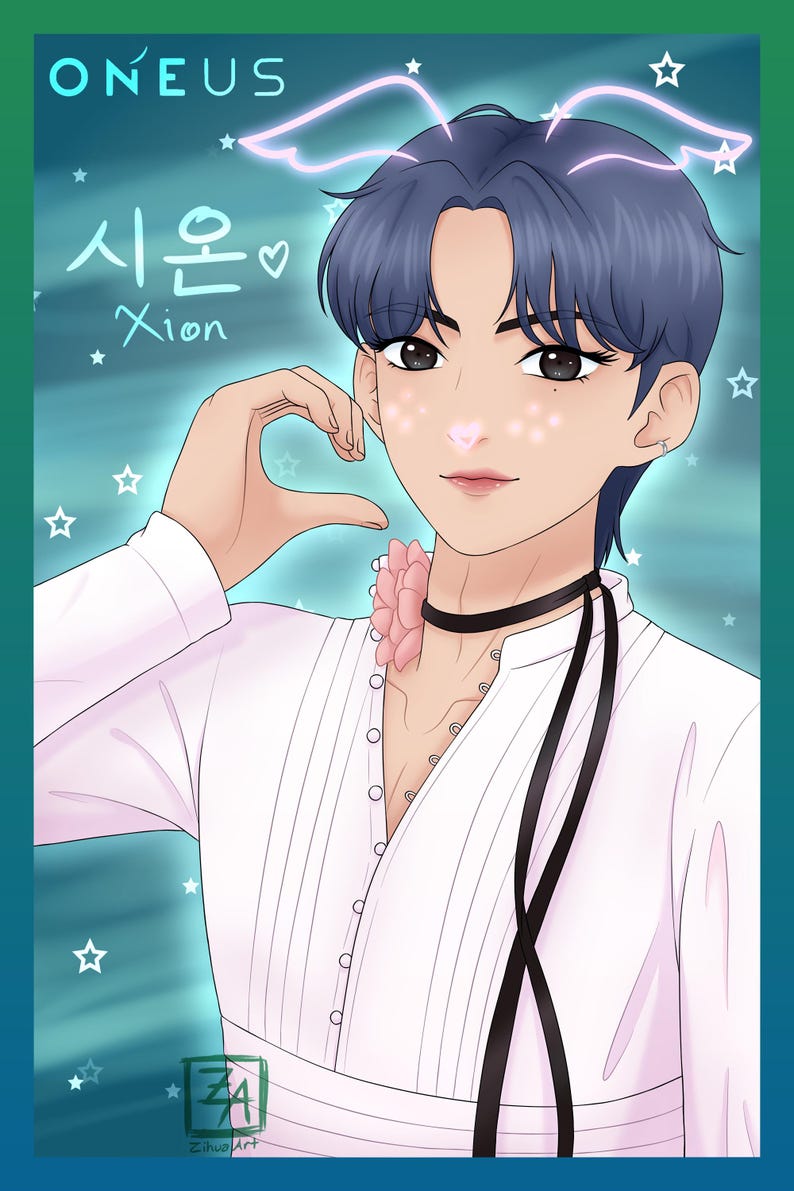 ONEUS Kpop PC Photocards Fanart Print Poster Posters Hwanwoong Leedo ...