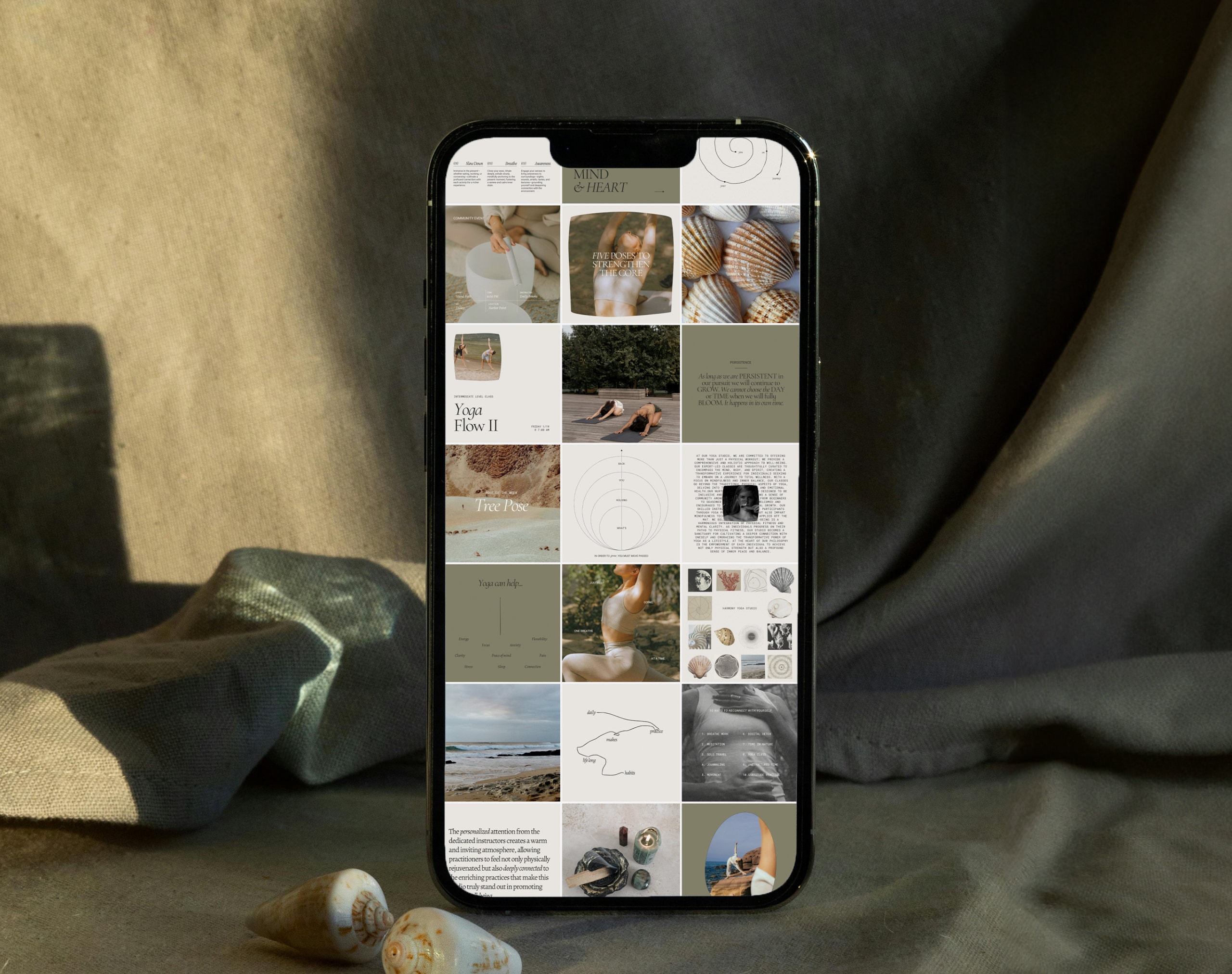 Yoga Studio Instagram Templates Pilates Studio Templates Fitness Social ...