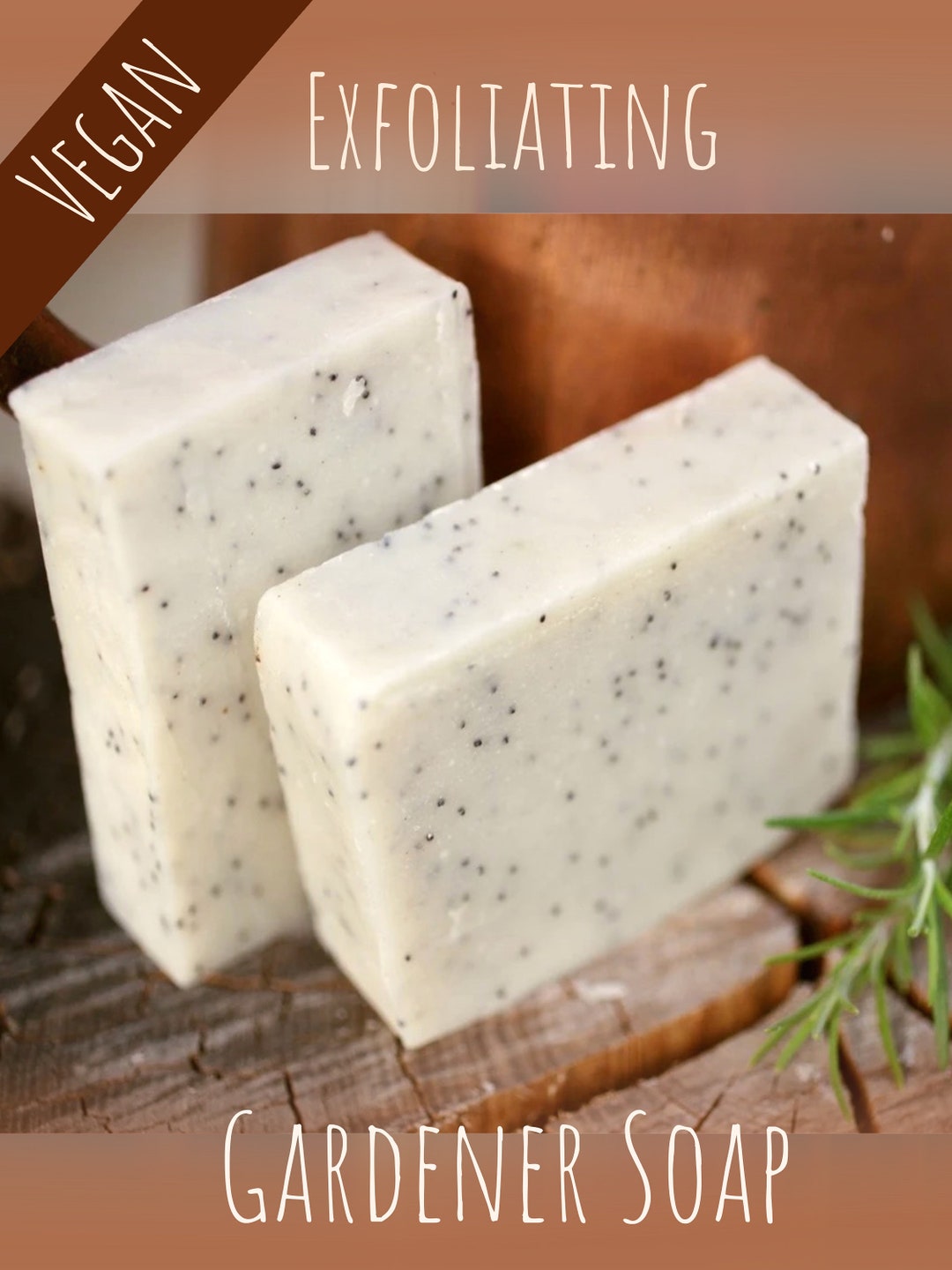 Gardener Soap | Exfoliating and Moisturizing Handmade Soap Bar | All ...