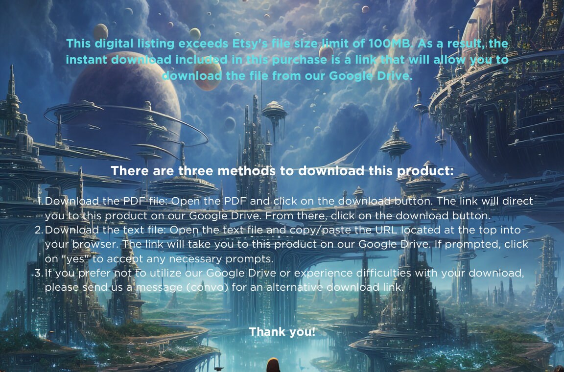 250 Sci-fi Fantasy Series 2 Complete Collection Printable Digital Paper ...