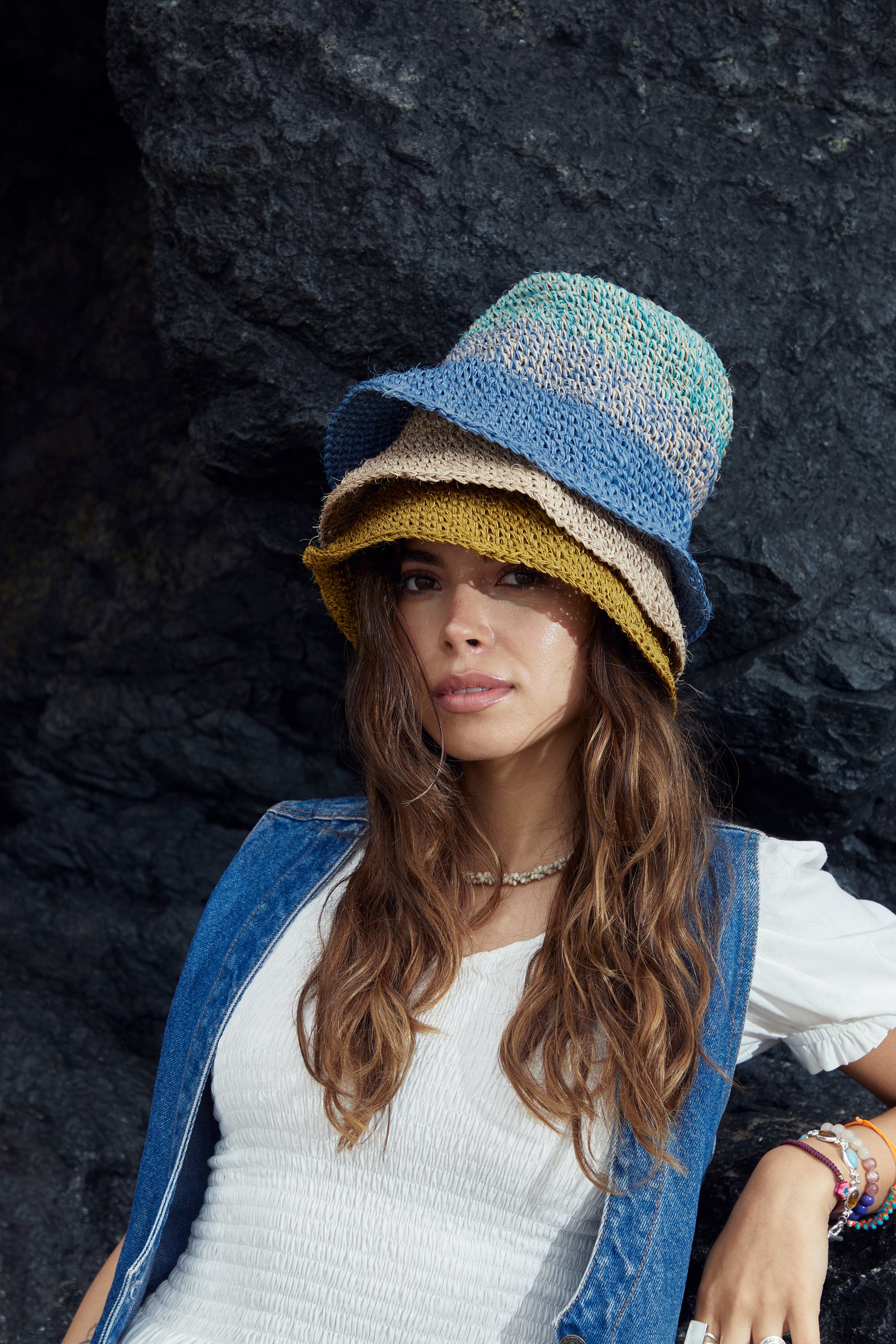 Hand Knitted Fique Bucket Hats | Made in Colombia - Etsy