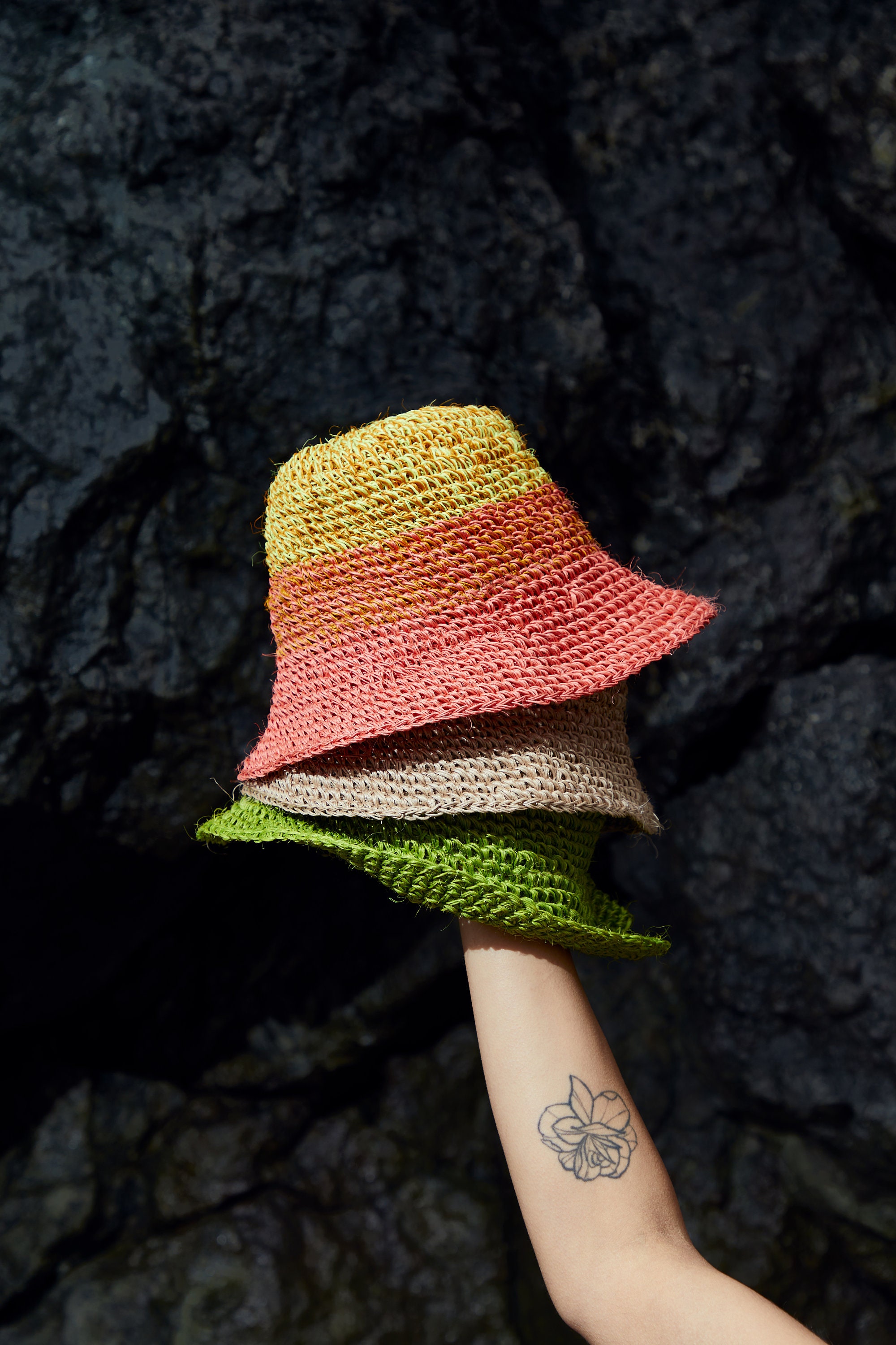 Hand Knitted Fique Bucket Hats | Made in Colombia - Etsy