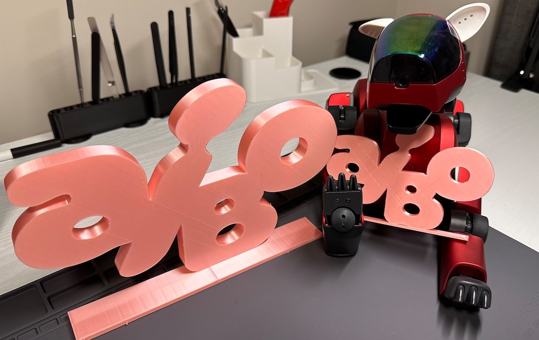 Sony AIBO 3D Printed Logo old Model - Etsy