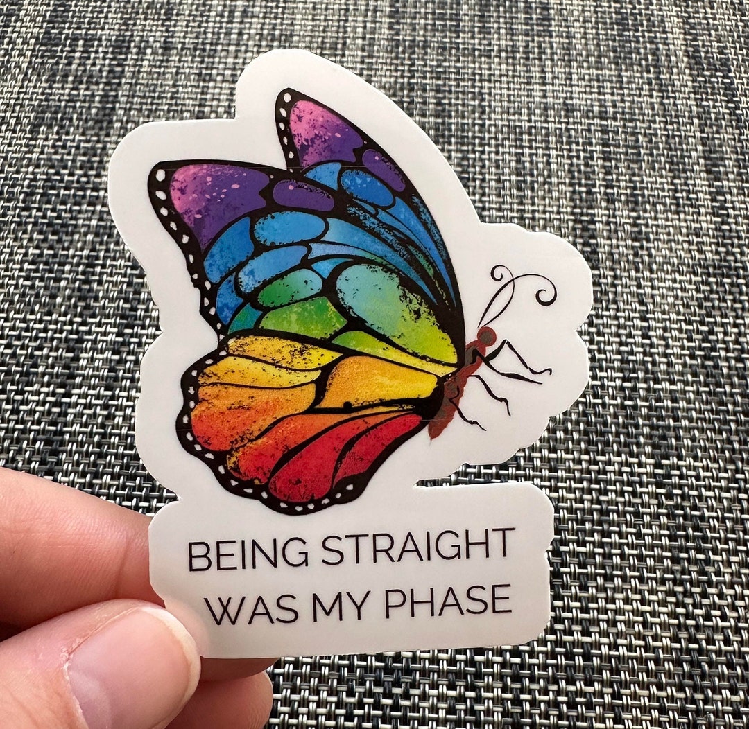 Queer Stickers Pride Decals Die-cut Vinyl LGBTQIA Stickers Pansexual ...