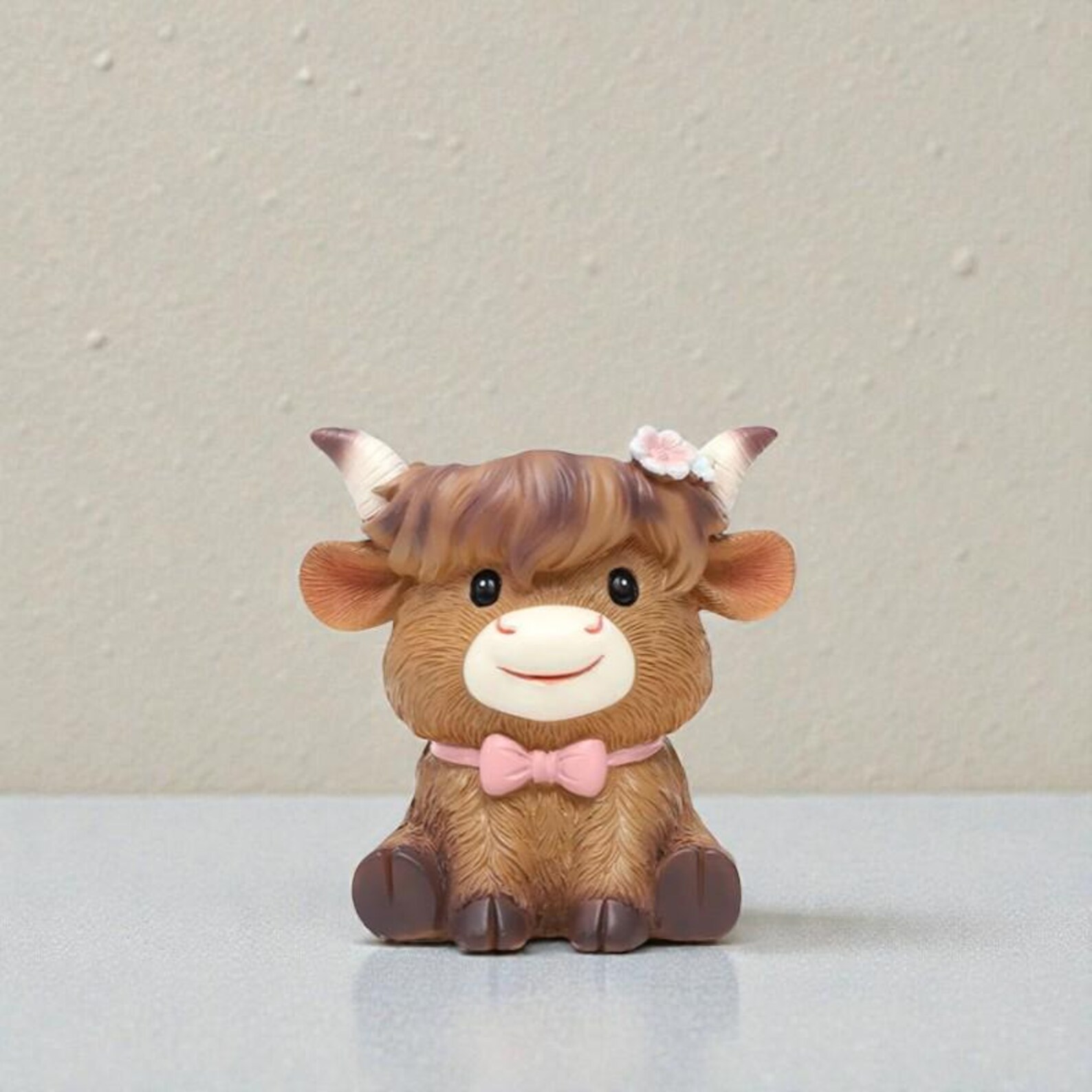 Cute Mini Cow Succulent Planter Pot, Animal Shaped Ceramic Pot, Small ...