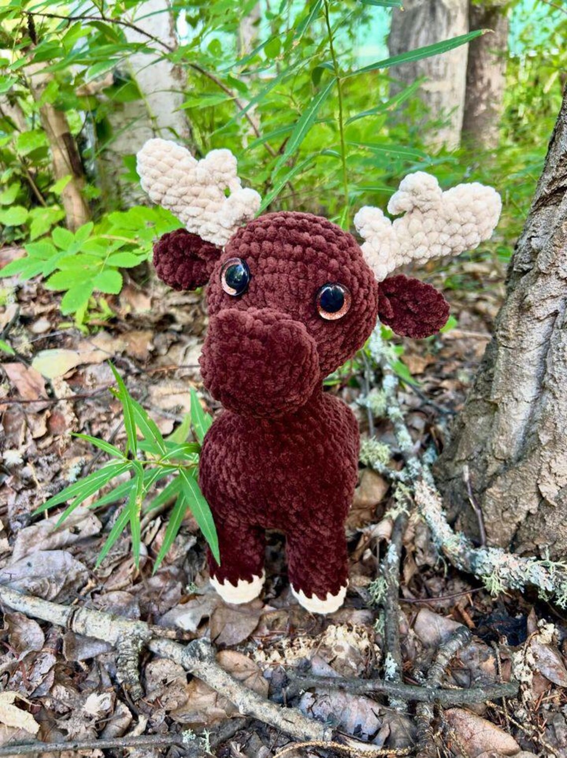 Crochet Moose Pattern. - Etsy