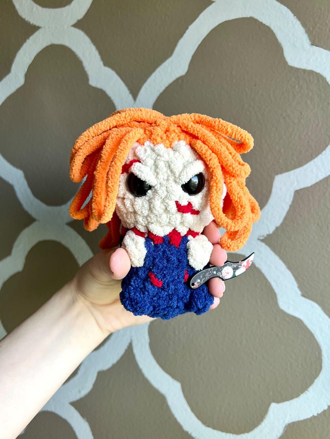 Itty Bitty Mean Orange Kid Crochet Pattern - Etsy