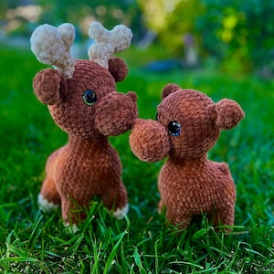 Crochet Moose Pattern. - Etsy
