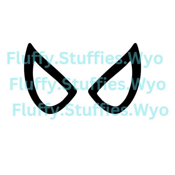 Spiderman Eyes Template - Etsy