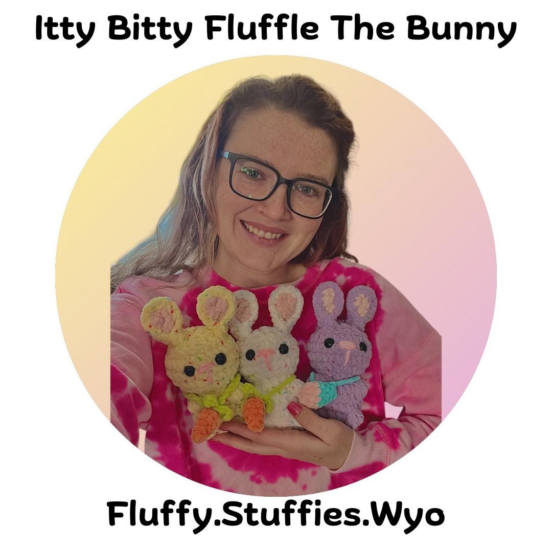 Itty Bitty Fluffle the Bunny - Etsy
