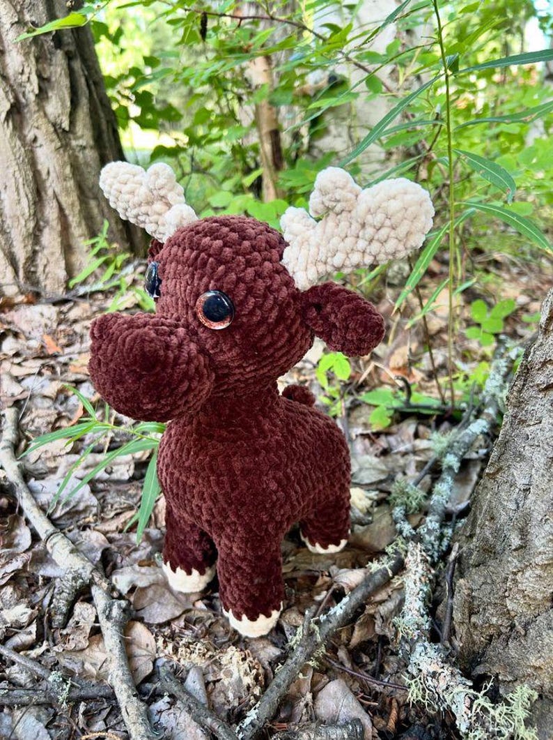 Crochet Moose Pattern. - Etsy