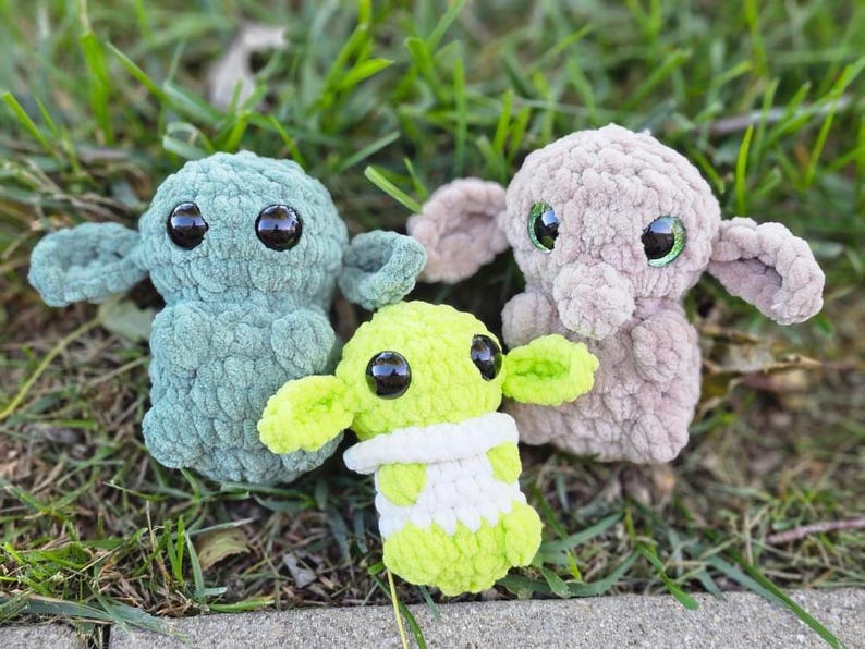 Itty Bitty Baby Goblins Crochet Pattern - Etsy