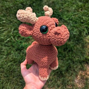 Crochet Moose Pattern. - Etsy