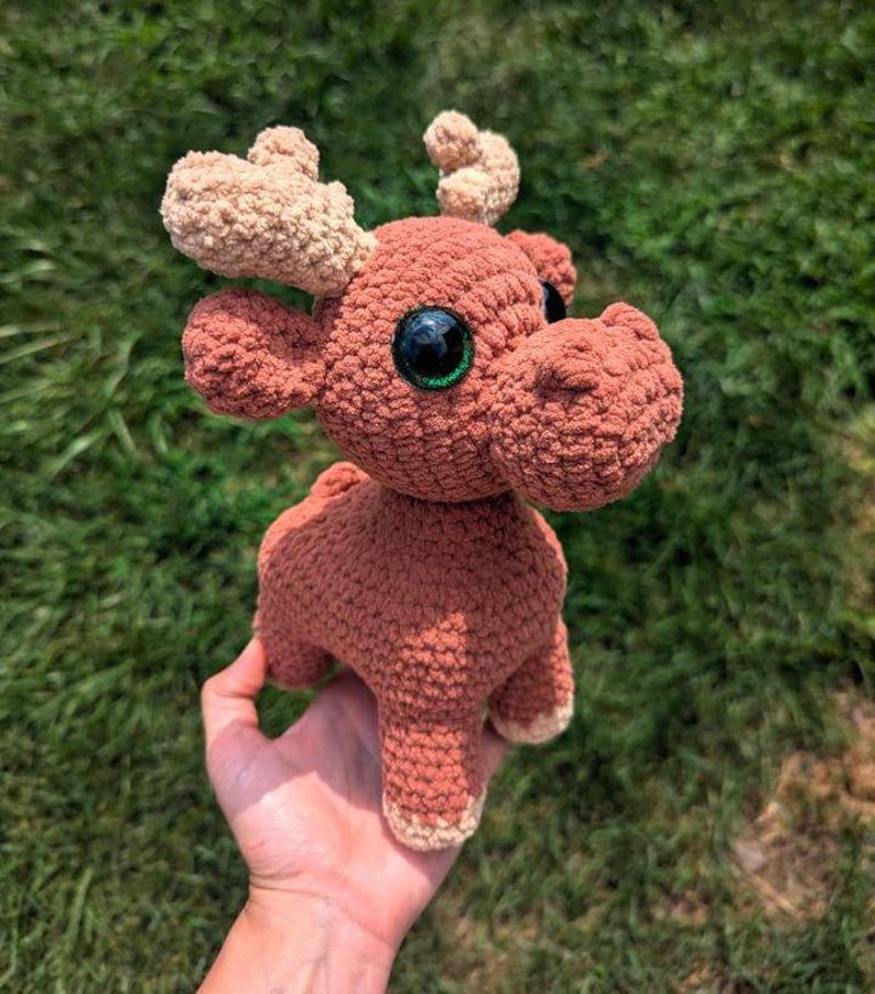 Crochet Moose Pattern. - Etsy