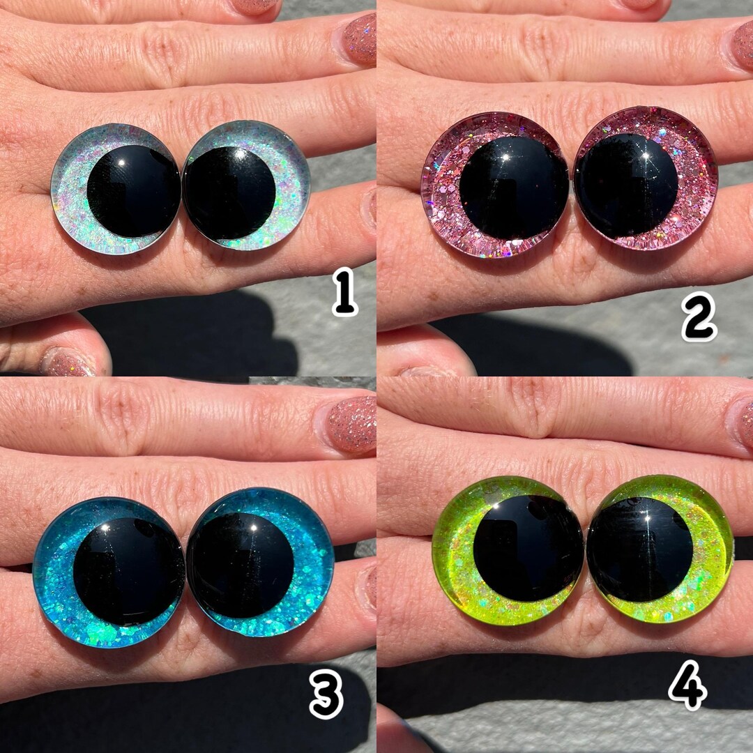 25mm Hand Painted Safety Eyes - Etsy