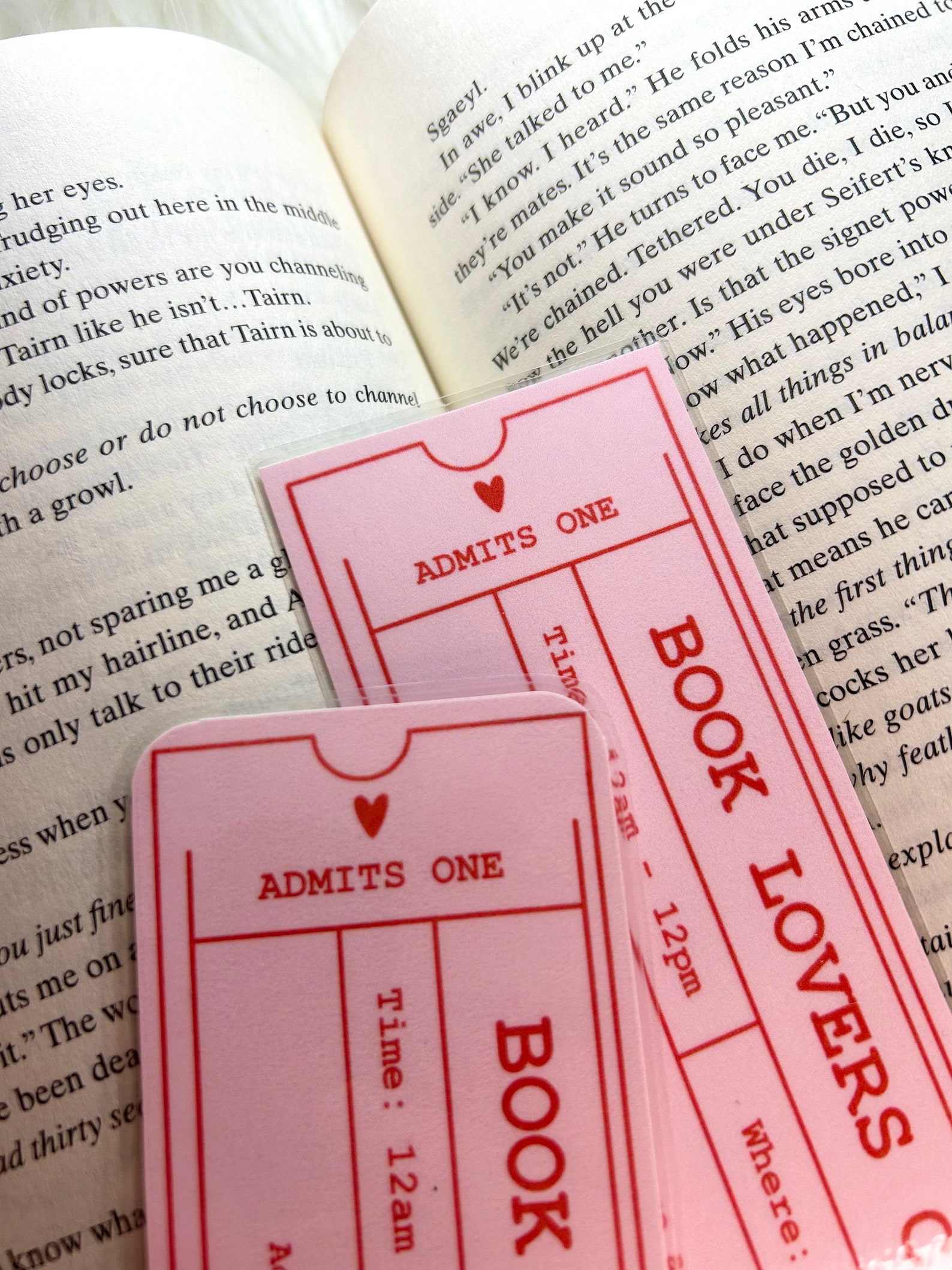 Book Lovers Club Bookmark, Laminated Bookmark, Book Lovers, Gift for ...