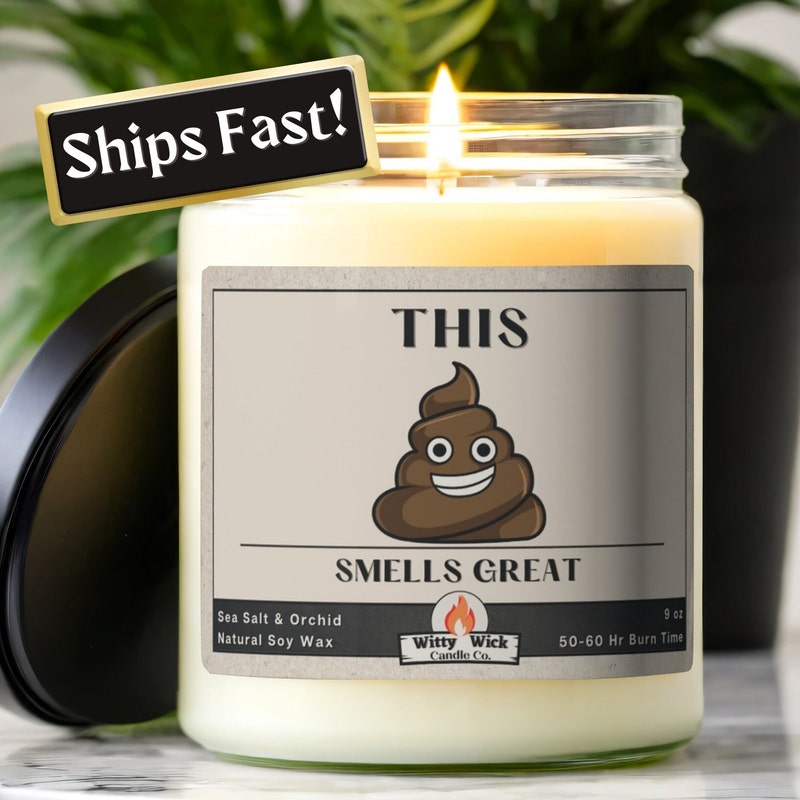 Poop Scented Candle - Etsy